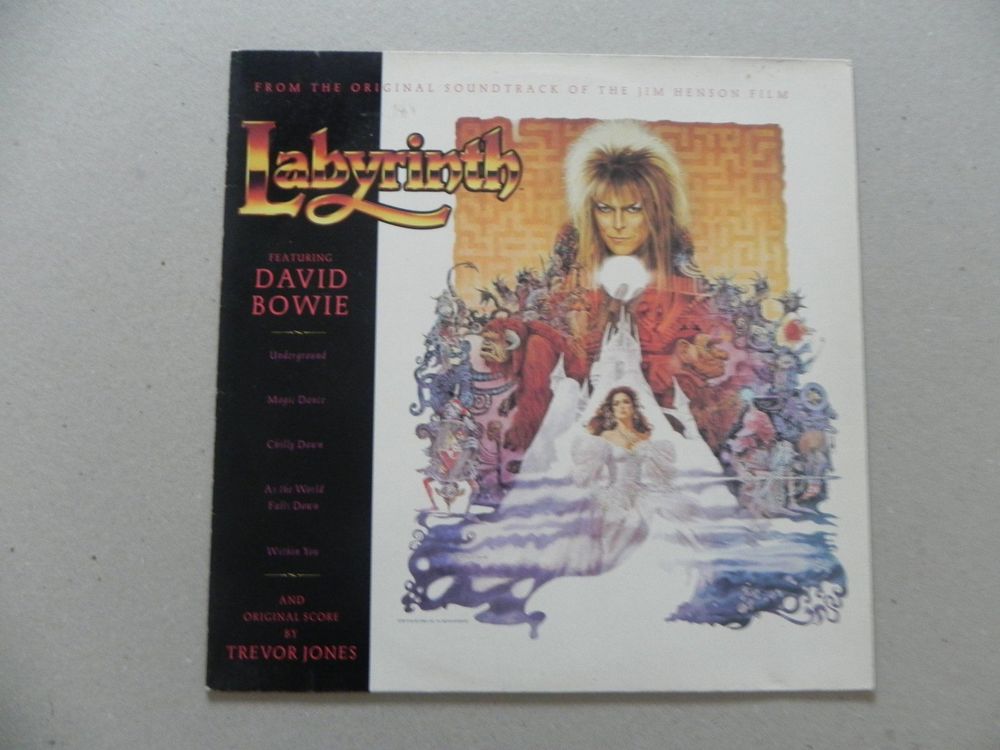 LP Film Soundtrack Labyrinth 1986 David Bowie / Jim Hanson | Acheter ...