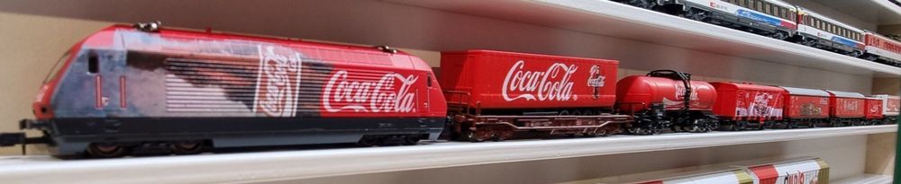 COCA-COLA Zug 8 teilig Spur N | Comprare su Ricardo