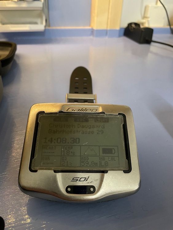 UTachcomputer Uwatec/Scubapro Galileo Sol mit Sender | Kaufen auf Ricardo