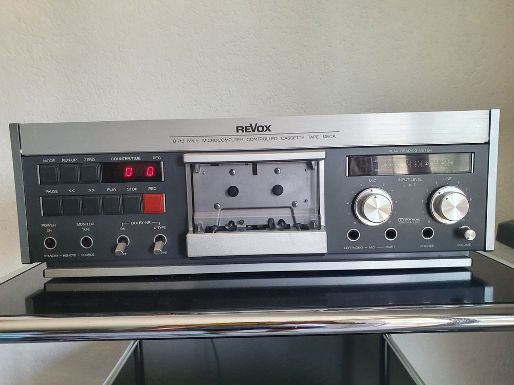 REVOX B710 MK II / Microcomp. Controlled Cassette Tape Deck | Kaufen auf Ricardo