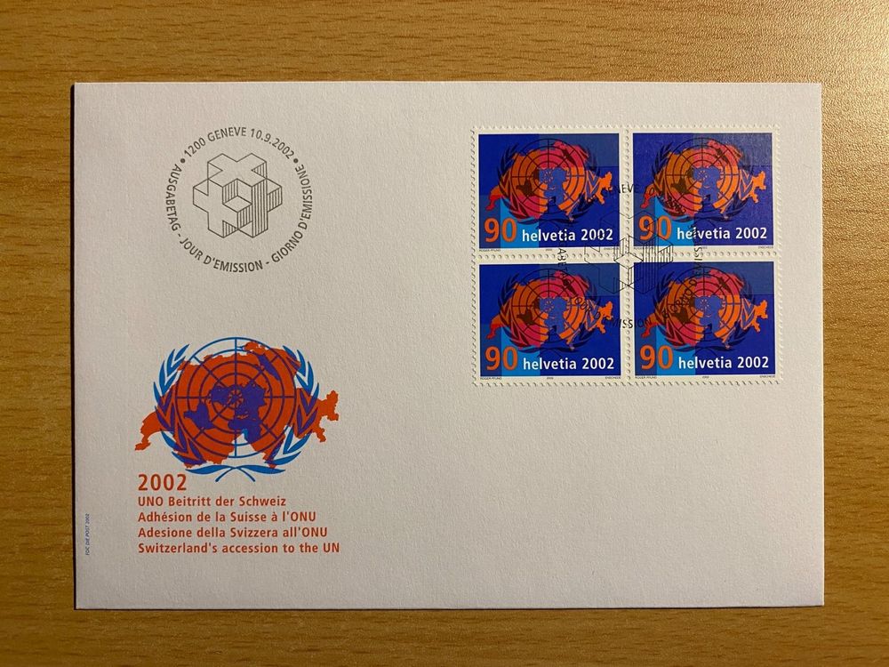 UNO Beitritt der Schweiz 2002 | Kaufen auf Ricardo