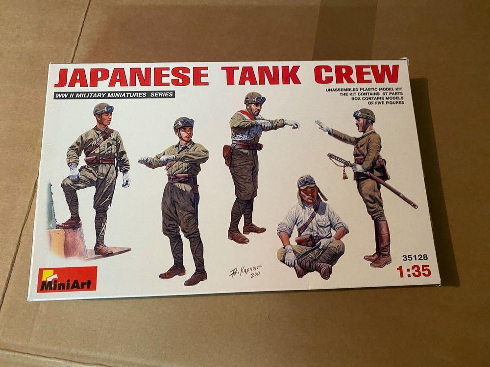 1/35 JAPANESE TANK CREW | Kaufen auf Ricardo