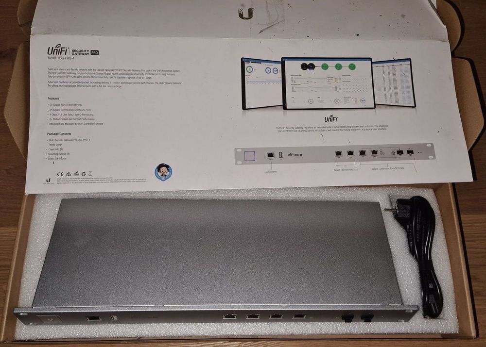 Ubiquiti USG UniFi Security Gateway Pro 4 Mit Garantie Comprare Su Ricardo ubiquiti-usg-unifi-security-gateway-pro-4-mit-garantie-comprare-su-ricardo