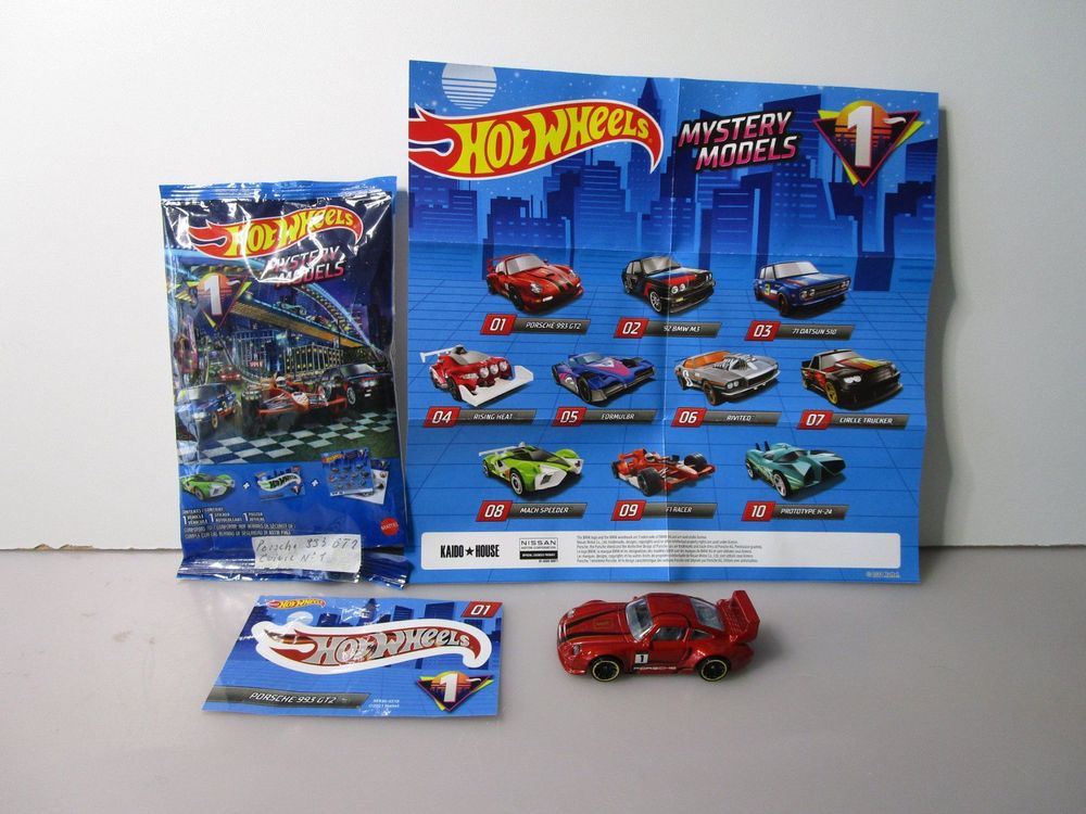HOT WHEELS PORSCHE 993 GT2 " MYSTERY MODELS " | Kaufen auf Ricardo
