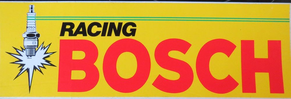 Grosser Bosch Racing Aufkleber | Kaufen auf Ricardo