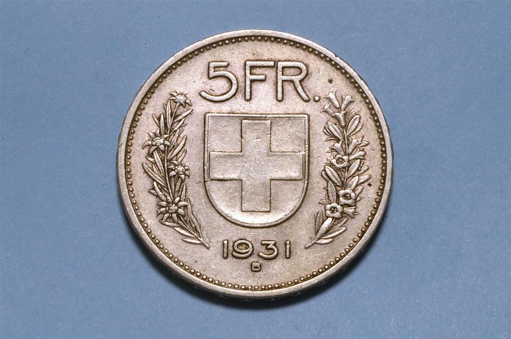 5 Franken 1931 10 Sterne über Kopf | Kaufen auf Ricardo