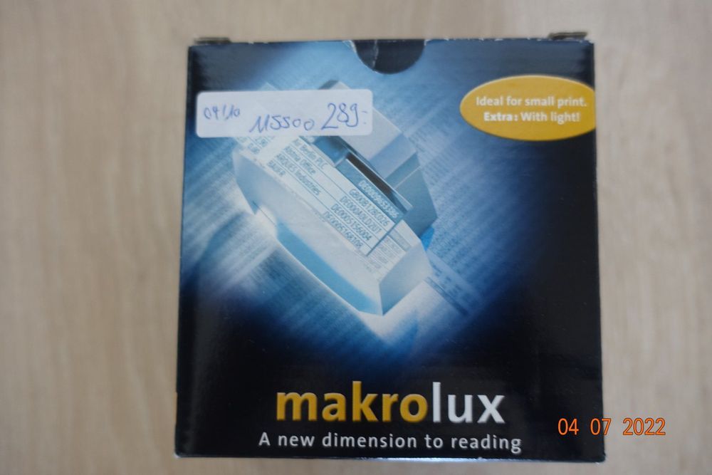 Bei Sehschwäche Leselupe mit Licht - Eschenbach makrolux | Kaufen auf ...