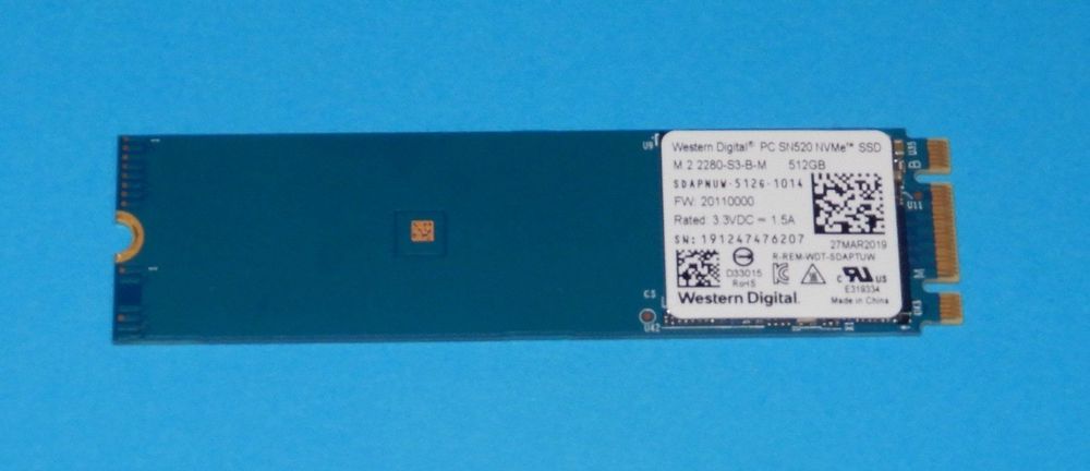 Western Digital PC SN520 NVMe SSD 512 GB | Kaufen auf Ricardo