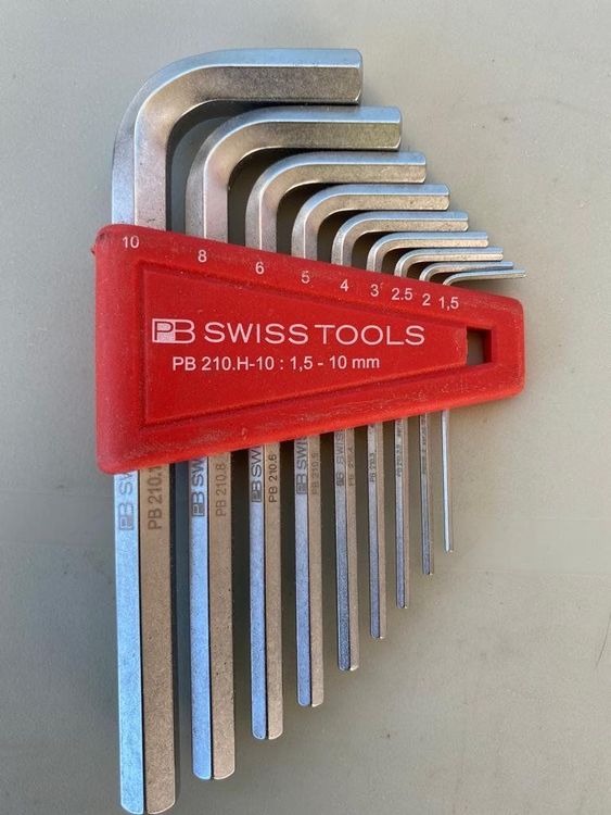 Imbus-Schlüssel-Set Swiss-Tools PB 210/1,5-10mm,9 Imbusteile | Kaufen ...