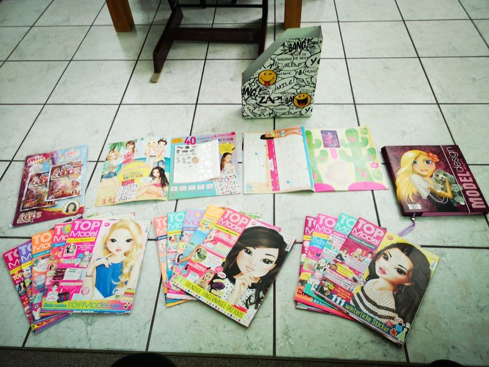 Top model Paket, 16 x Hefte, 1 x model Design Mappe | Kaufen auf Ricardo