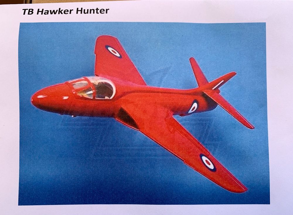 TB Models Hawker Hunter neu originalverpackt | Kaufen auf Ricardo