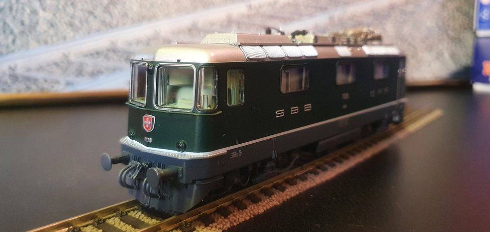 ROCO:DC: SBB Re 4/4II 11128 GRÜN DIGITAL OVP | Acheter sur Ricardo
