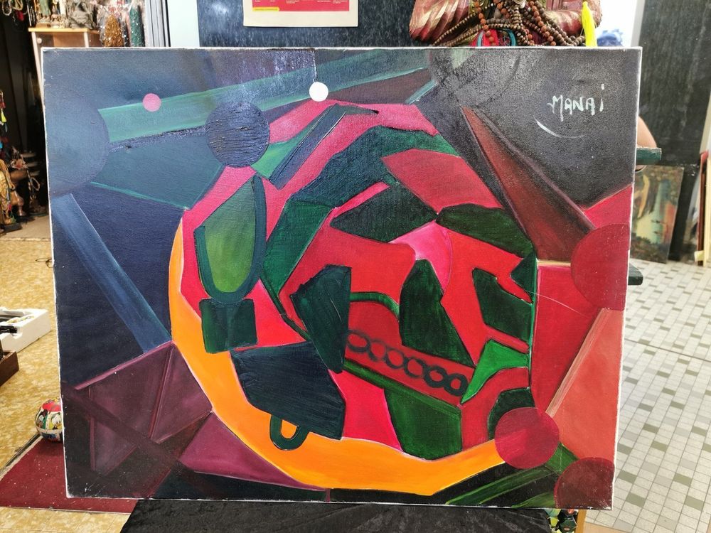 PIERO MANAI(1951-1988)HUILE SUR TOILE SIGNÉE | Kaufen auf Ricardo