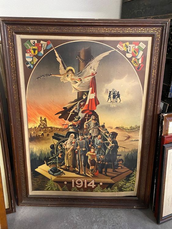 URSCHWEIZ 1291 WELTKRIEG MOBILISATION 1914 HELVETIA SOLDATEN | Kaufen auf Ricardo