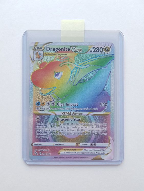Pokémon Dragonite VSTAR Rainbow 081/078 (Pokémon GO) | Kaufen auf Ricardo