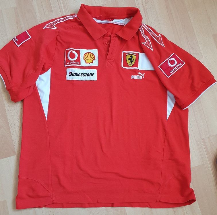 Puma FERRARI F1 Team Polo Shirt Vodafone Shell Bridgestone | Kaufen auf ...