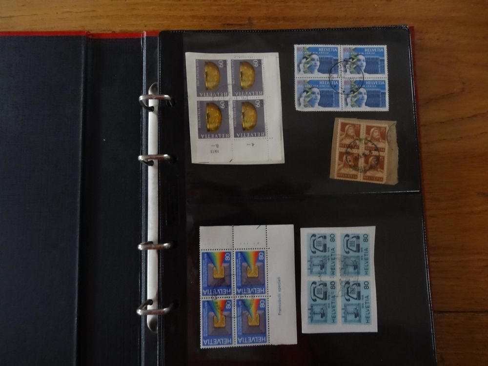 Album mit Viererblocks SCHWEIZ | Kaufen auf Ricardo