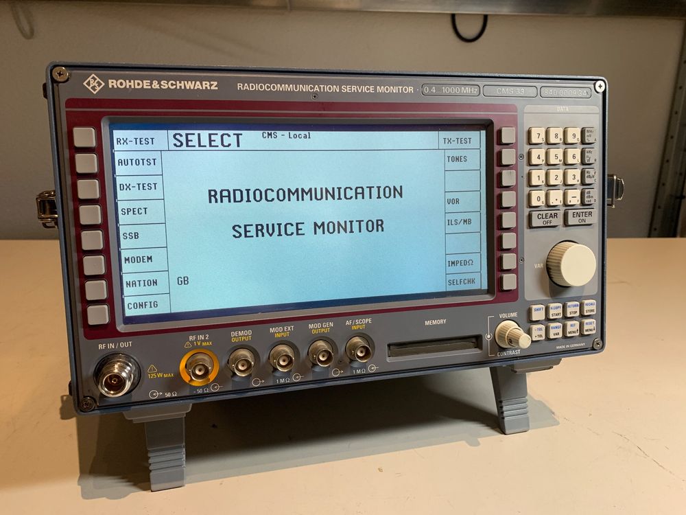 Rohde&Schwarz CMS33 Funkmessplatz | Kaufen auf Ricardo
