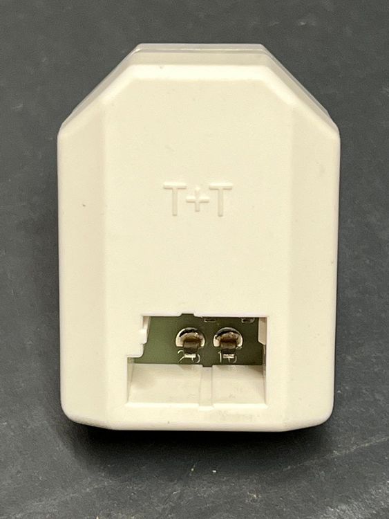 T+T Telefon Stecker Übergang 4-polig auf TT83 weiss - antik | Kaufen ...