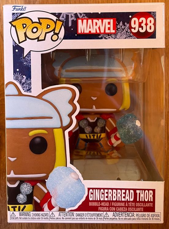 Funko Pop Marvel Gingerbread Thor | Kaufen auf Ricardo