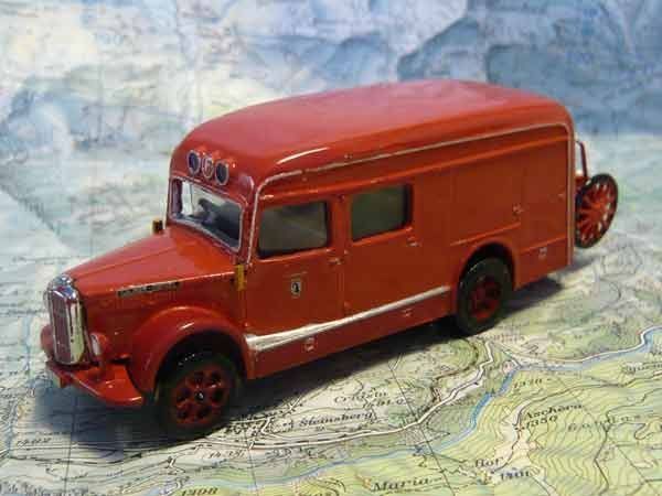 SAURER 2 CTD MS4 Brändli z7 Feuerwehr-Motorspritze | Kaufen auf Ricardo