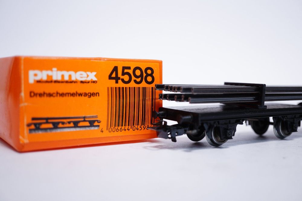 8∂ Primex 4598 Schemelladewagen mit Schienenprofil | Acheter sur Ricardo