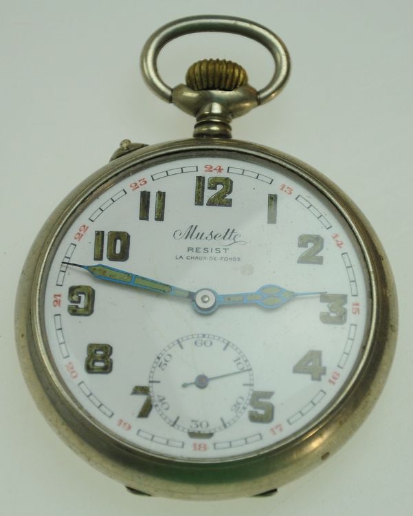 Musette Resist La Chaux-de-Fonds Taschenuhr Handaufzug | Comprare su ...