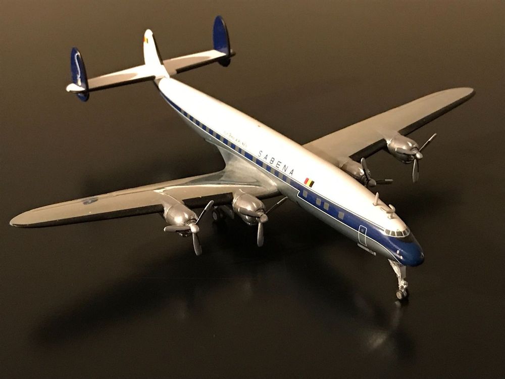 Super Constellation, Sabena, Herpa 1:200 | Acheter sur Ricardo