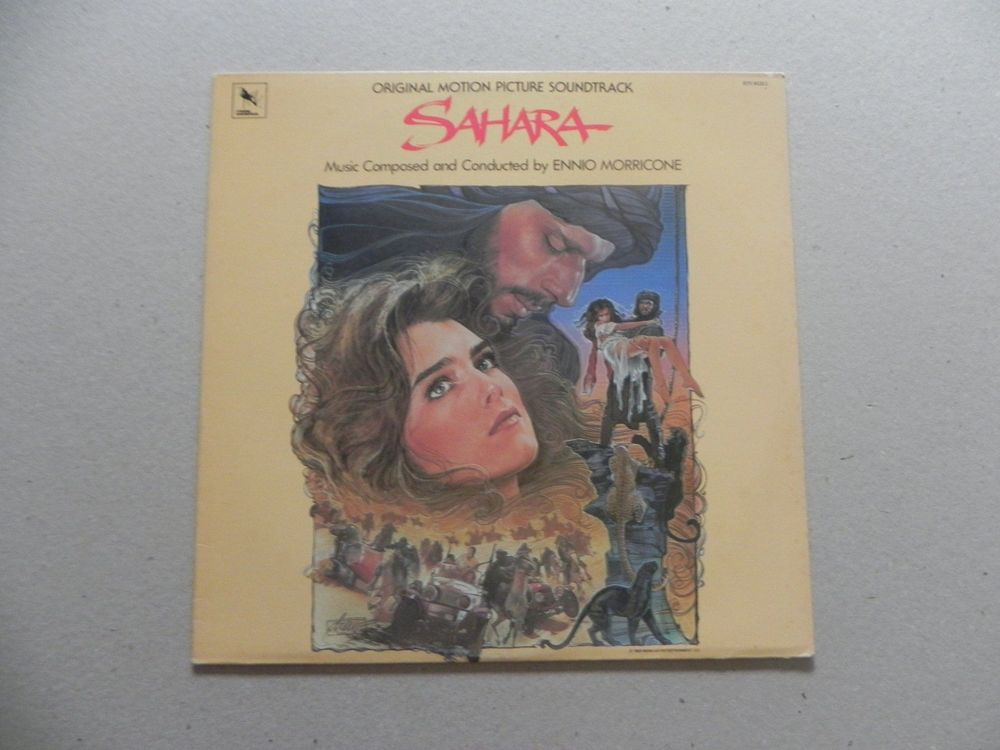 LP Film Soundtrack Sahara Ennio Morricone Brooke Shields | Acheter sur ...