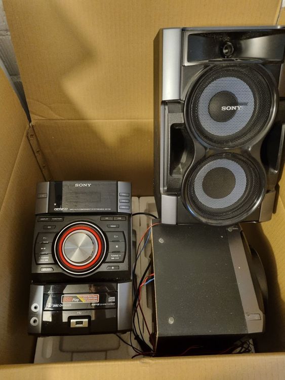 Musikanlage / Hi-Fi System von Sony, 300W, mit CD, USB, AUX | Acheter ...