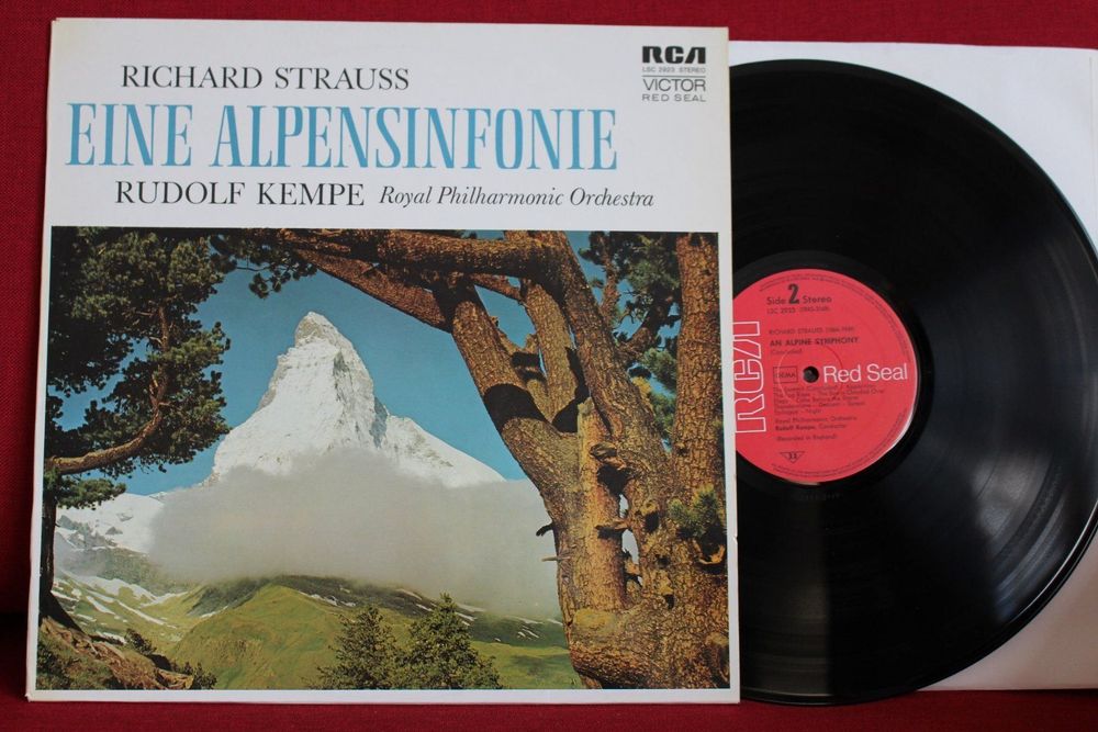 Richard STRAUSS: Eine Alpensinfonie, Rudolf KEMPE; RCA, NM | Kaufen auf Ricardo