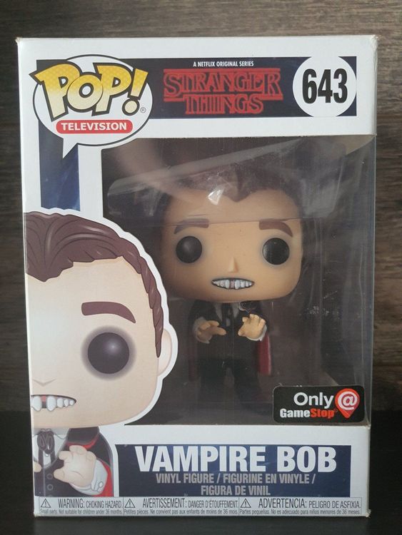 Funko POP - Stranger Things 643 - Vampire Bob | Kaufen auf Ricardo