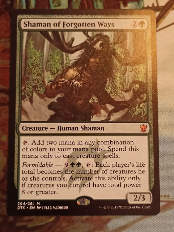 MTG - Shaman of Forgotten Ways - Mythic Rare | Kaufen auf Ricardo