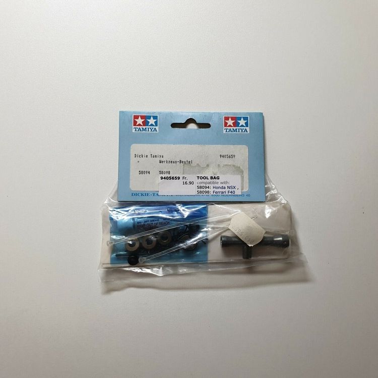 Tamiya 9405659 tool bag 58094 Honda NSX - 58098 Ferrari F40 | Kaufen ...