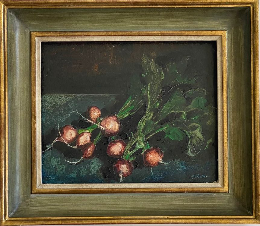 Stilleben Gemälde von F.Roth | Acheter sur Ricardo