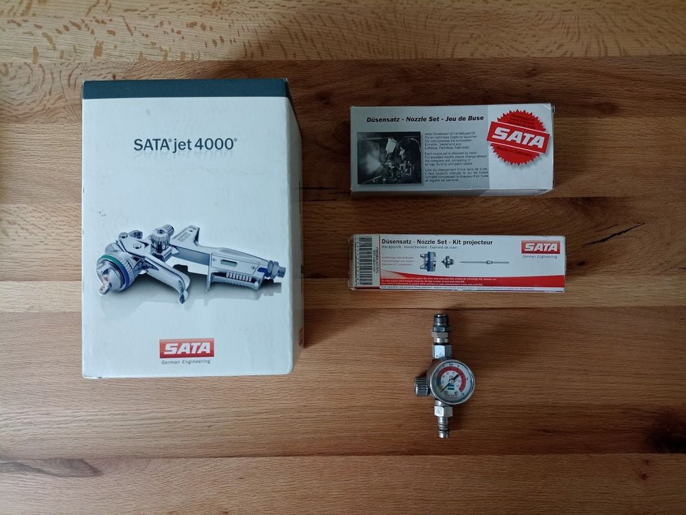 Sata Jet 3000 B RP Lackierpistole inkl. Zubehör | Kaufen auf Ricardo