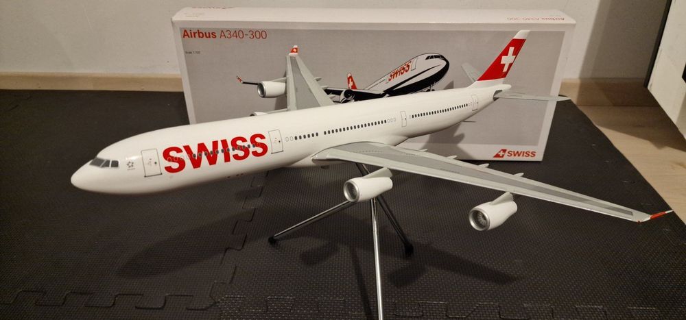 Airbus A340-300 Swiss 1:120 | Acheter sur Ricardo