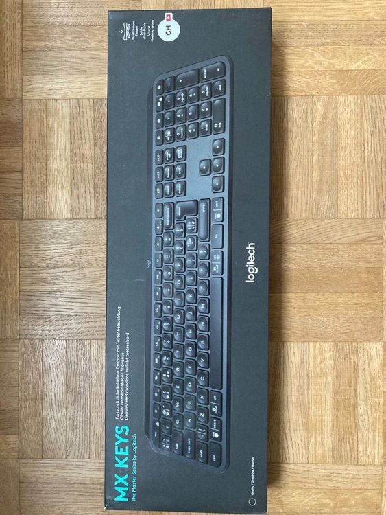 Logitech Keyboard MX Keys Master 3 schwarz - NEU | Kaufen auf Ricardo