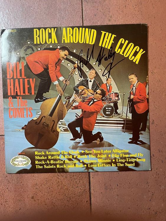 Originalsignierte LP von Bill Haley | Kaufen auf Ricardo