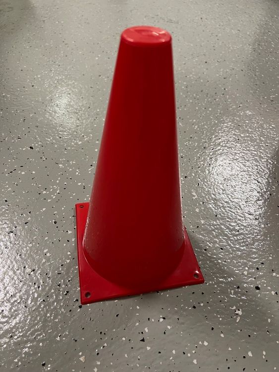 20 orange Mini Pylonen ca. 23 cm | Kaufen auf Ricardo