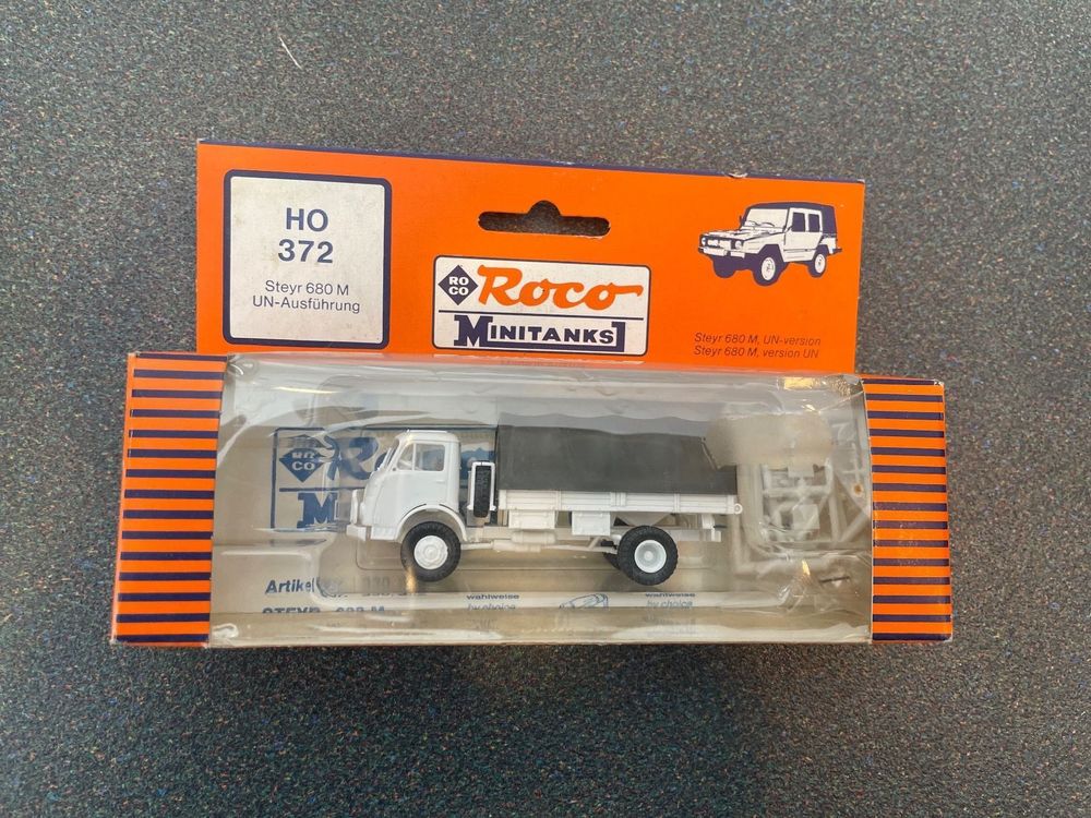 Roco Minitanks H0 lkw 372 Steyr 680 M UN | Kaufen auf Ricardo
