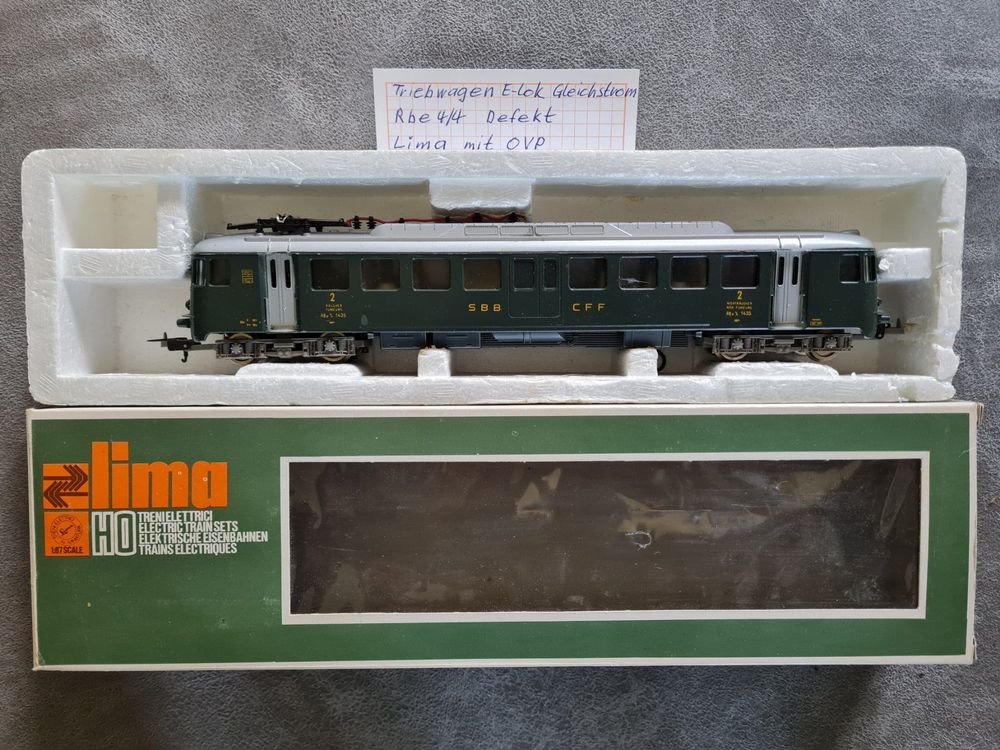 E-Lok Lima Triebwagen Rbe 4/4 | Kaufen auf Ricardo