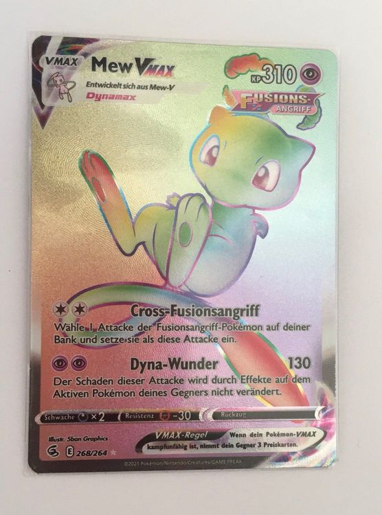 Mew VMAX Rainbow Pokèmon | Kaufen auf Ricardo