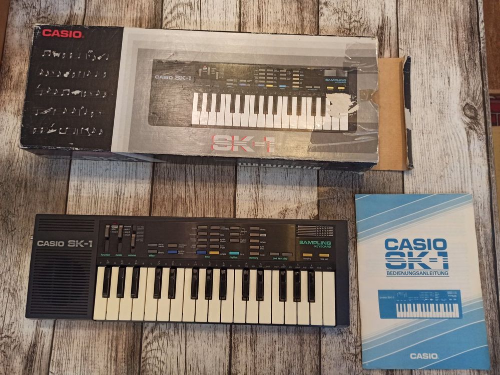 Casio SK-1 Sampling Keyboard | Kaufen auf Ricardo