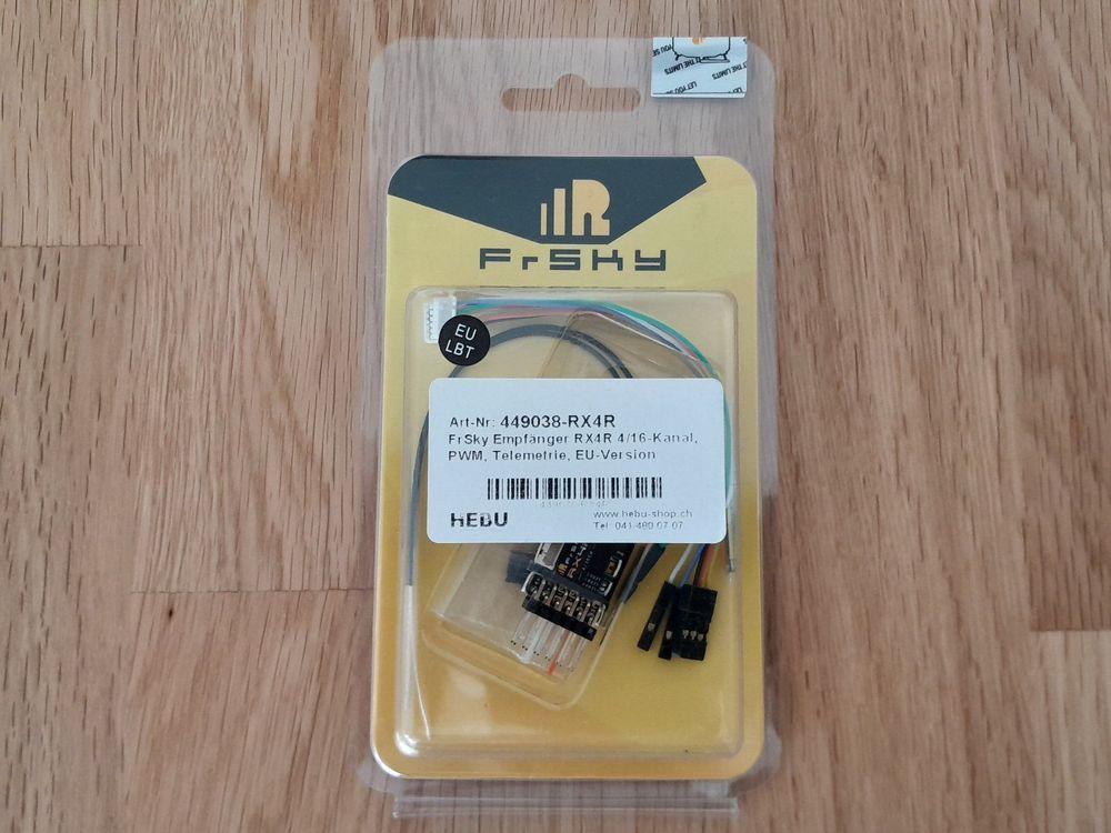 FrSky Empfänger RX4R 4/16-Kanal PWM Telemetrie EU LBT ACCST | Kaufen ...