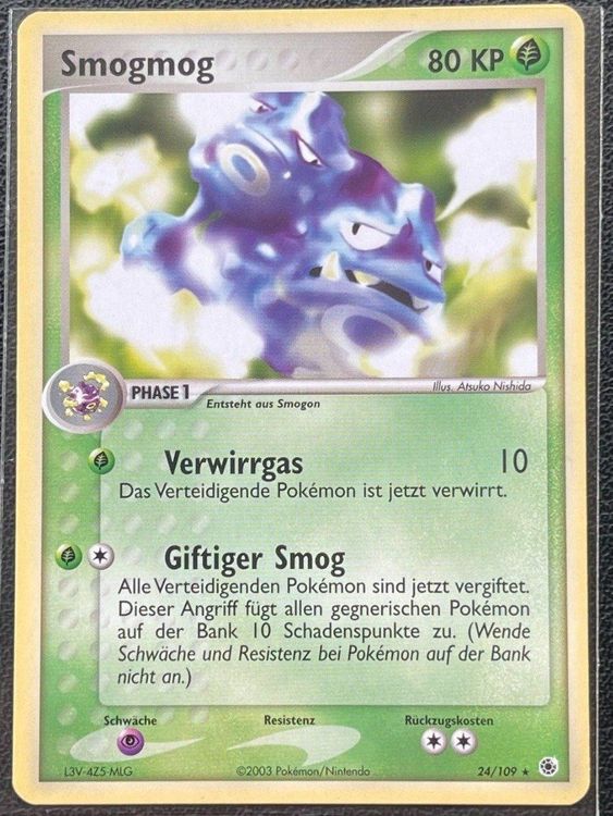 2003 Smogmog 24/109 EX Rubin & Saphir Rare ab 1.- | Kaufen auf Ricardo