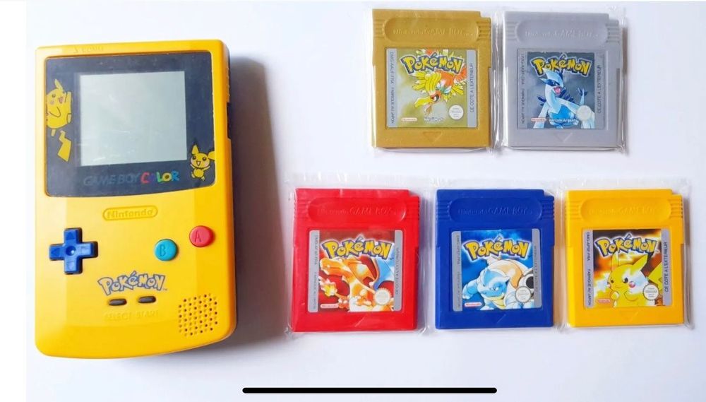 Game Boy Color Spécial Édition Pokémon + Pokémon Rouge , Ble | Kaufen ...