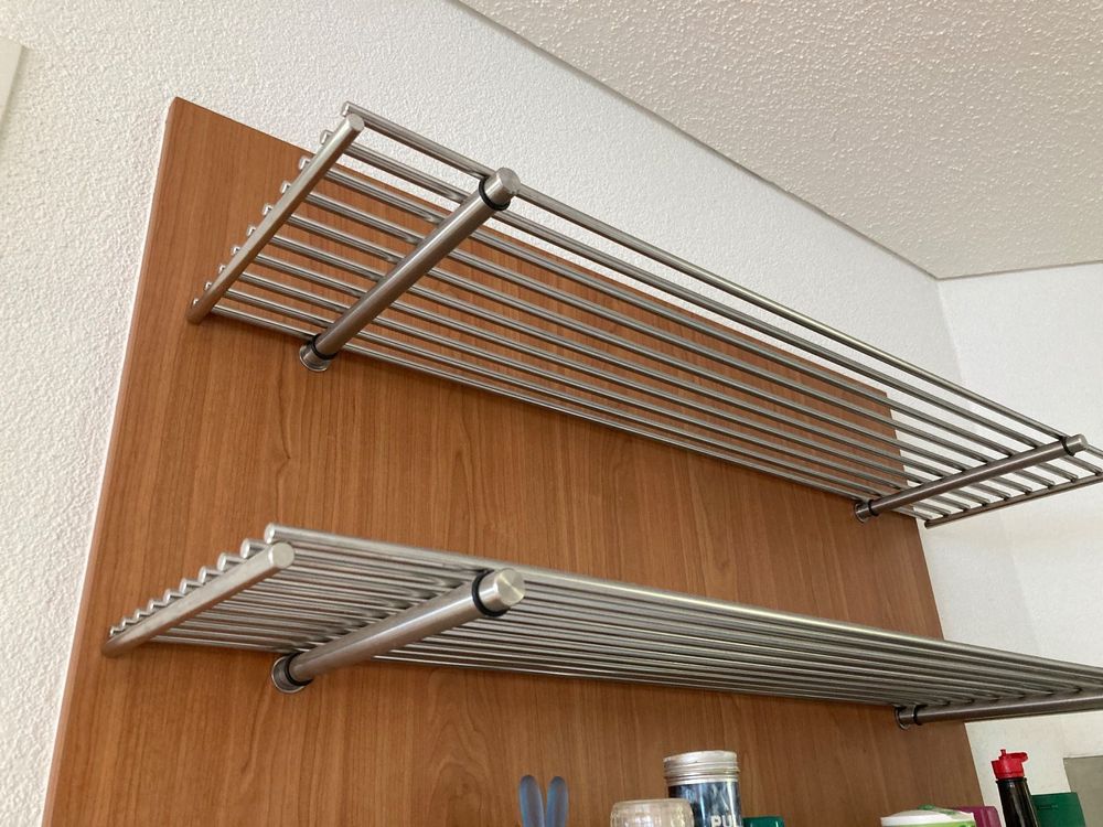 Tablare Chromstahl Edelstahl Wandregal | Acheter sur Ricardo