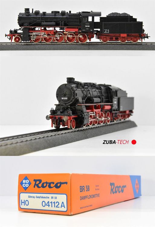 Roco 04112A Dampflok BR 58 DB H0 GS OVP | Kaufen auf Ricardo