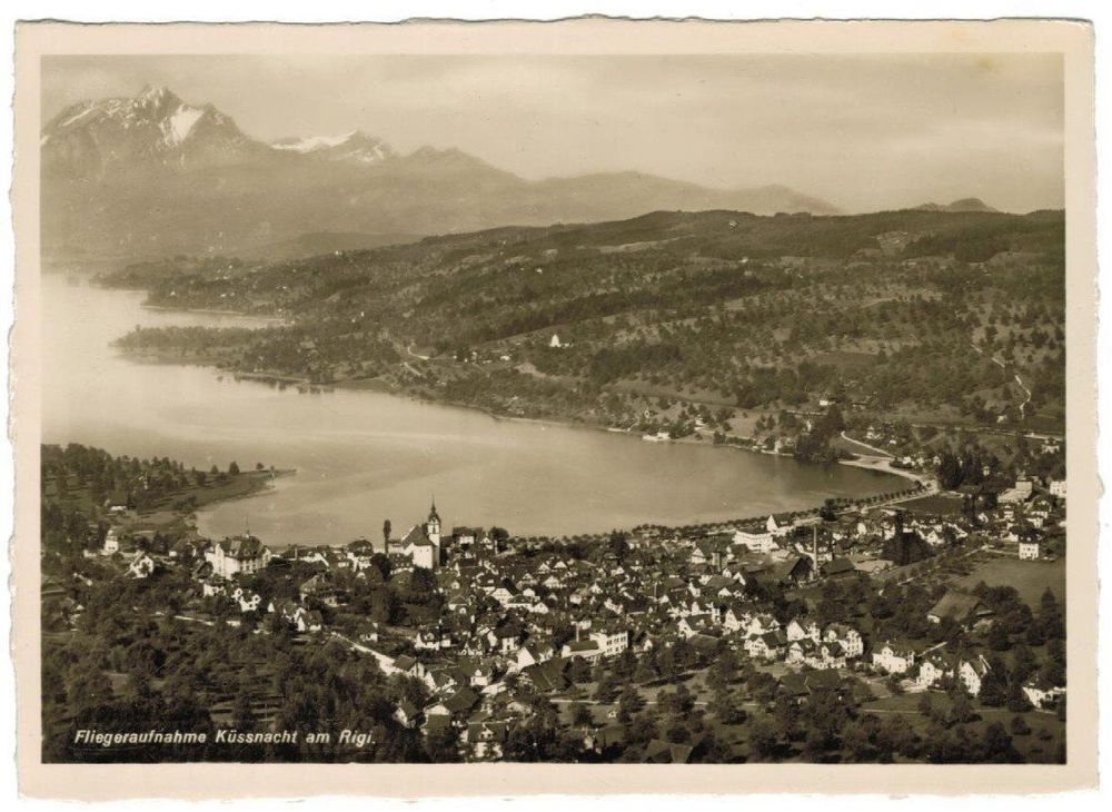 AK Küssnacht am Rigi Fliegeraufnahme | Kaufen auf Ricardo
